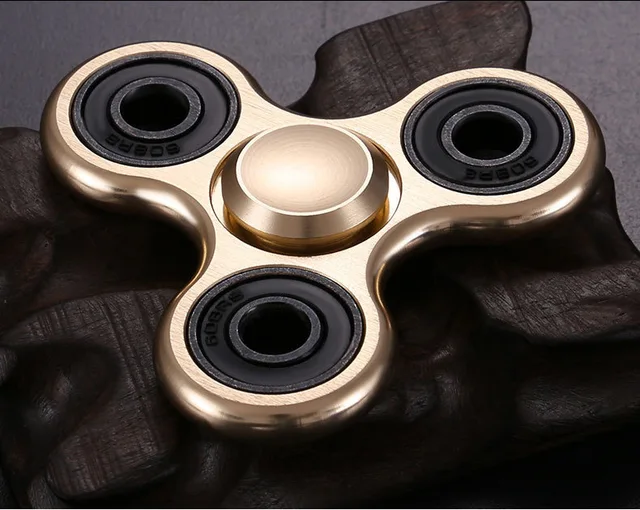 Aluminum Alloy Fidget Spinner R188 Smooth Mute Bearing Metal Wire ...