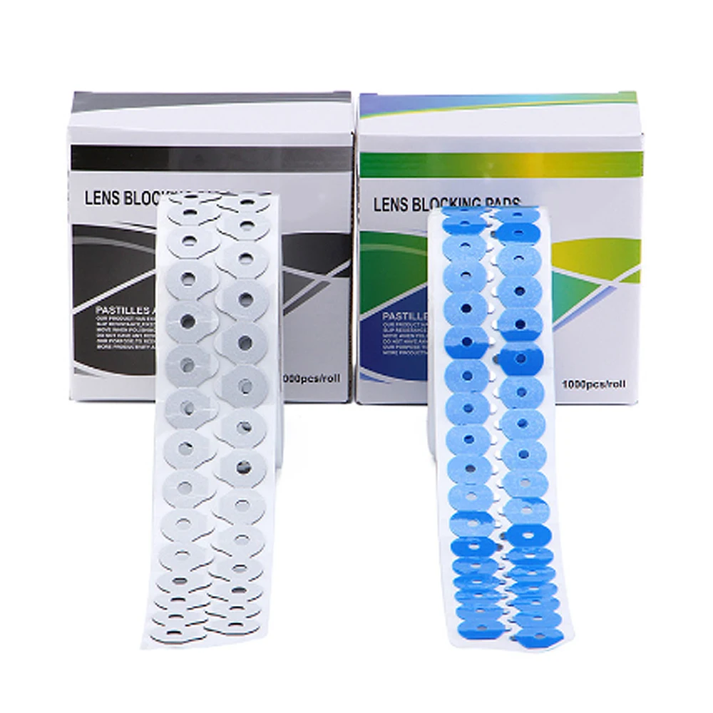 1000pcs/roll Eyeglasses Lens Edging Adhesive Blocking Pad Optical ...