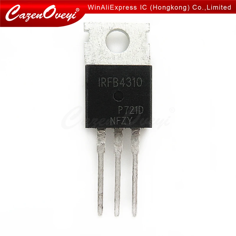 10 pcs/lot IRFB4310 À 220 IRFB4310PBF TO220 IRF4310 nouveau original En ...