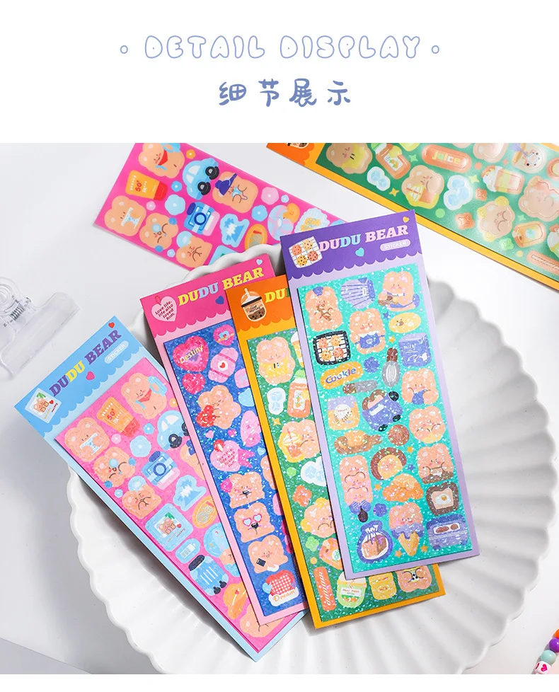 Cute Korean Sticker Sheet 2 Paper & Party Supplies etna.com.pe