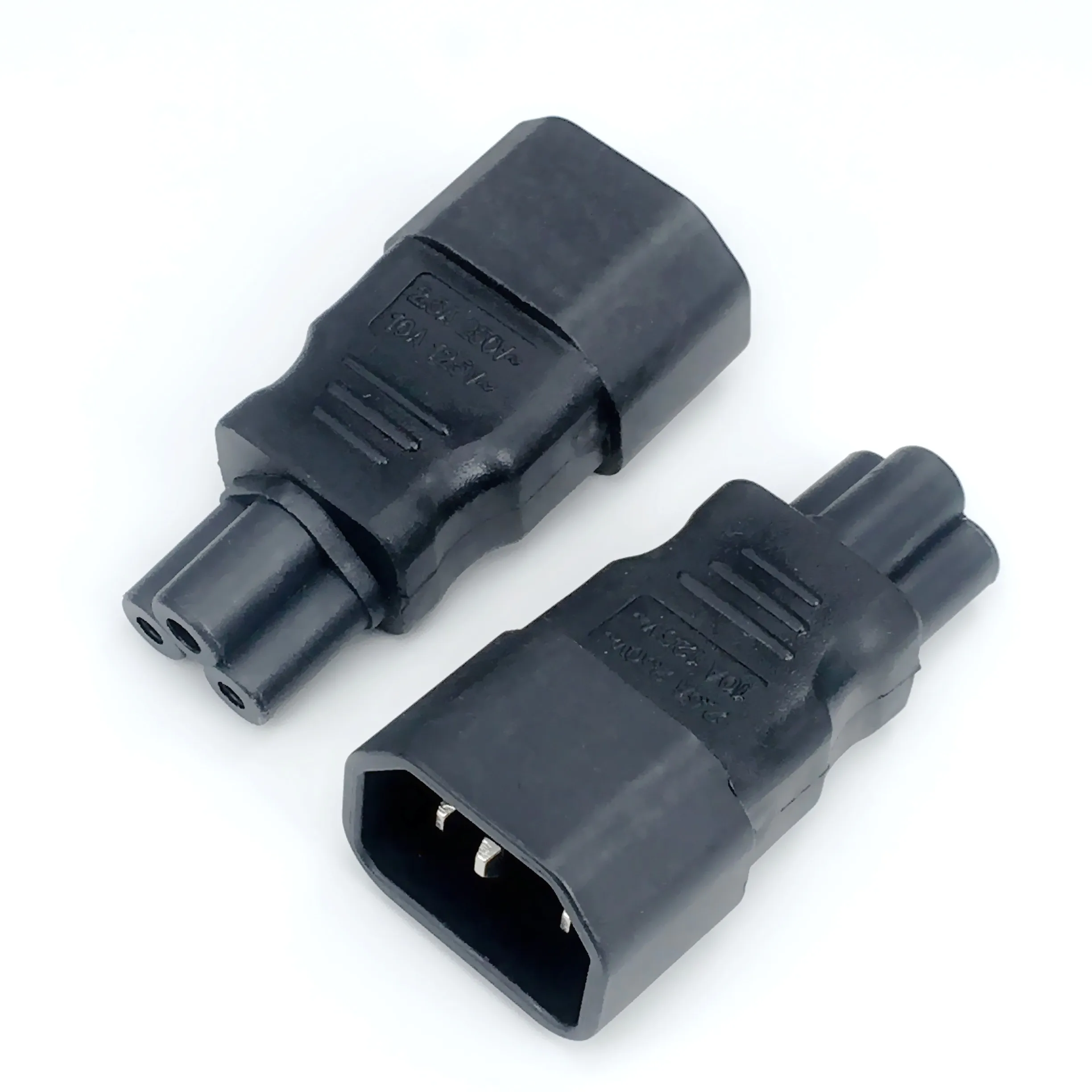 IEC320 C14 to C5 pdu UPS plug female Power adapter PLUG CONVERTER C6 to ...