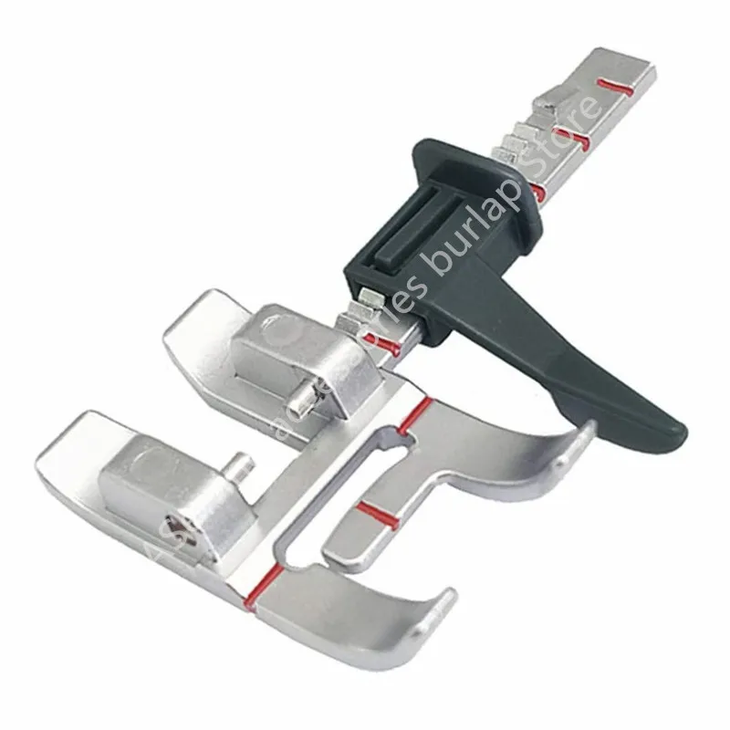 Snap-On-Adjustable-Guide-Ruler-Presser-Foot-820677096-for-Pfaff-Sewing ...