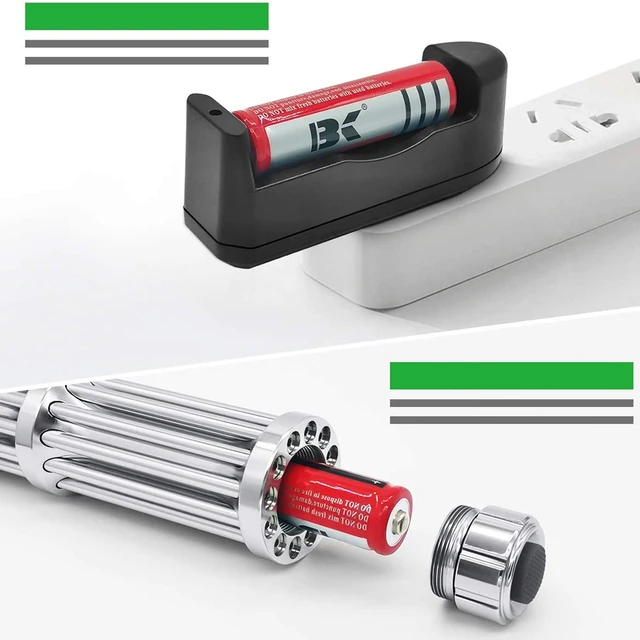 High Power Green Laser Torch Light Pen 532nm 8000M Powerful Red Laser ...