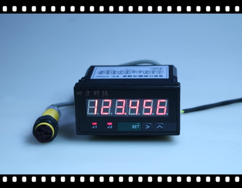 Digital-display-frequency-meter-tachometer-line-speedometer-industrial ...