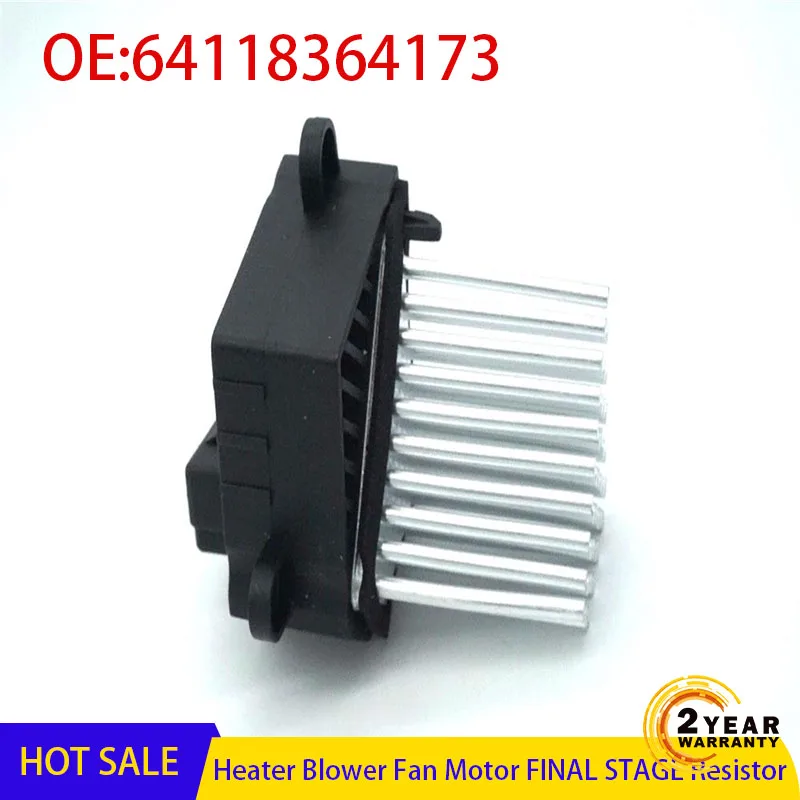 พัดลมเครื่องเป่าลมพัดลม FINAL RESISTOR สำหรับ BMW E46 E39 E83 E53 X5 X3 ...