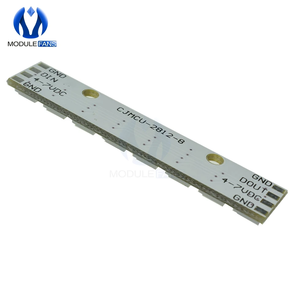 Led Matrix Panel WS2812B 5050 RGB LED Panel Board – 8-Bit, Black – For ...