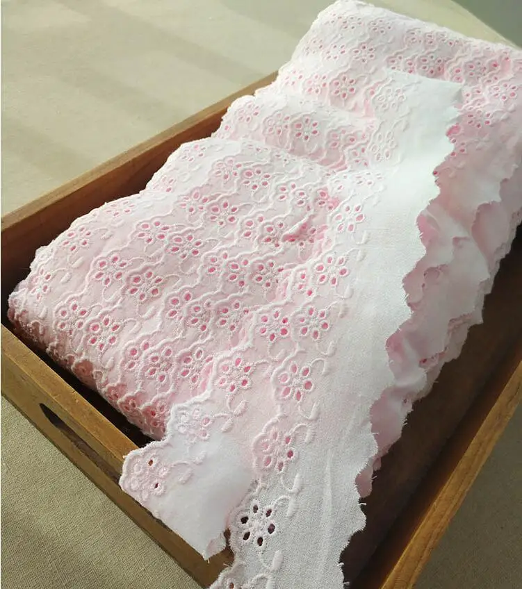 3-Meters-4cm-Wide-Cloth-Cotton-Lace-DIY-Clothing-Accessories-Exports ...