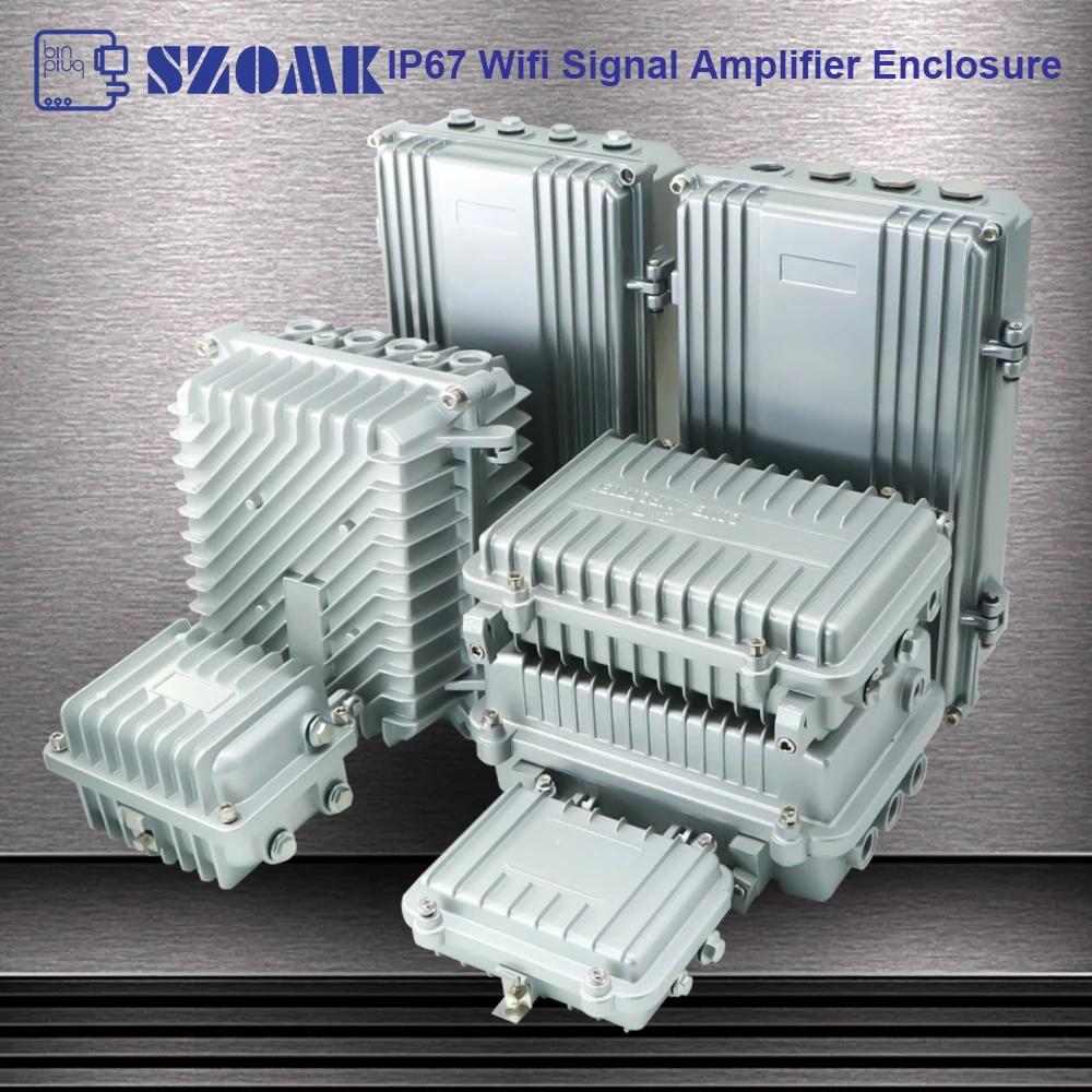 Professional IP65 Waterproof Outdoor CATV Signal Amplifier Enclosure ...