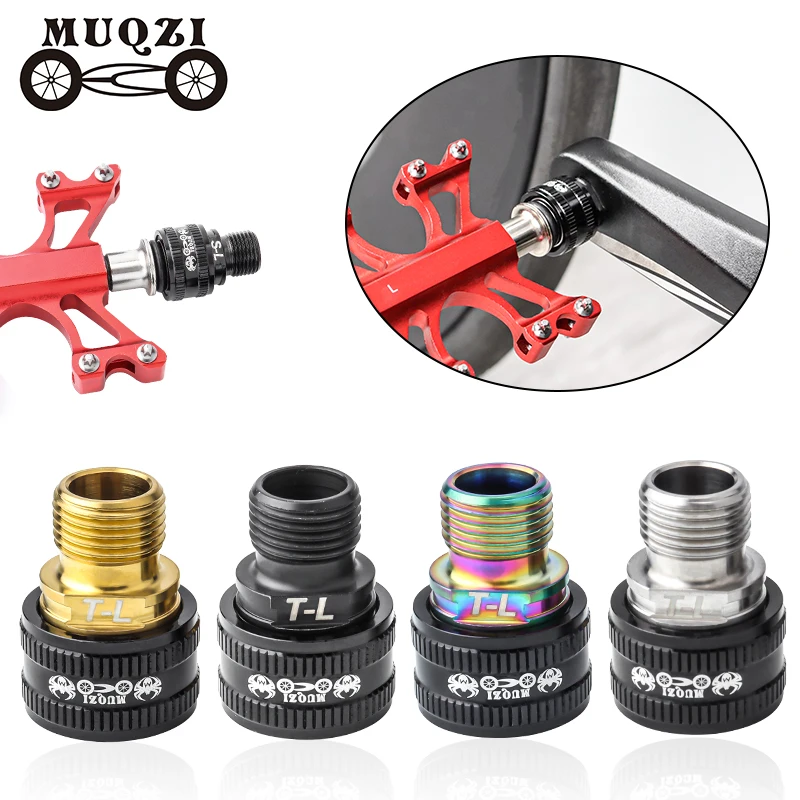 Quick Release Bike Pedal Adapter | Bicycle Pedal Extender Titanium - Quick Release - Aliexpress