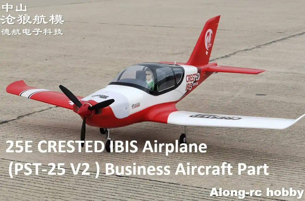 25E-CRESTED-IBIS-Airplane-PST-25-V2-Business-Aircraft-Part-Main-Back ...