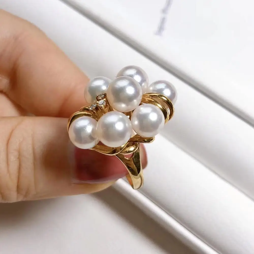 Y213-Fine-Jewelry-18K-Gold-Made-In-Japan-Diamonds-Akoya-Pearls-6-9mm ...