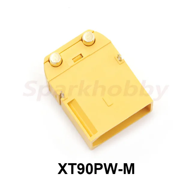 Xt90pw M Amass XT90E M Battery Connector With Mounting Holes