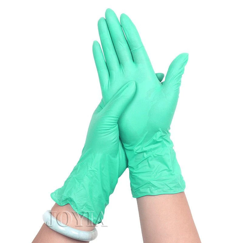 Green Nitrile Gloves