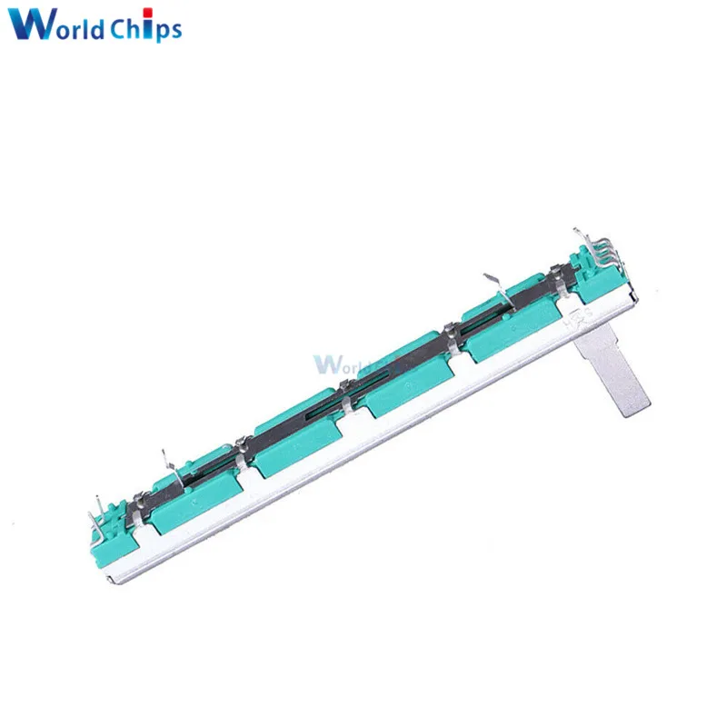 Резистор потенциометра B103, 75 мм, 10 кОм, Двойной линейный ...