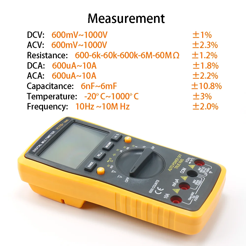 Affordable Wholesale Professional Digital Multimeter Electrical AC DC ...