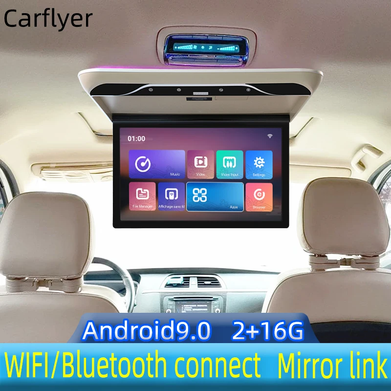 Monitor para carro, tela digital, android 9.0, hd, wi fi, bluetooth, fm ...