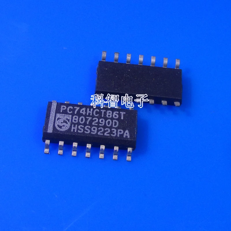 100% nuevo y original PC74HCT86T PC74HCT86 74HCT86 SOP14 de materiales