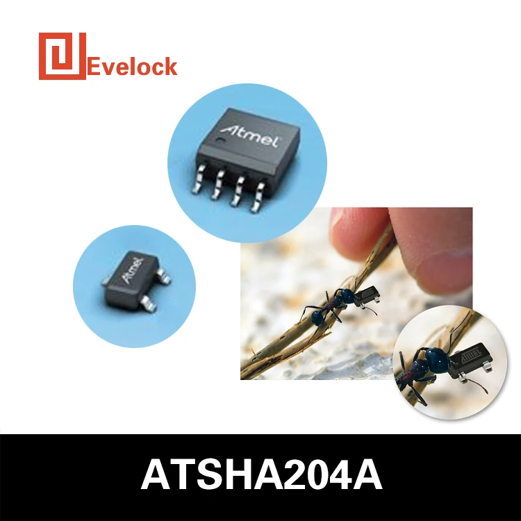 Chip De Criptografia ATSHA204A TSU T SOT23/Pacote SOP8 ATSHA204A SSHDA ...