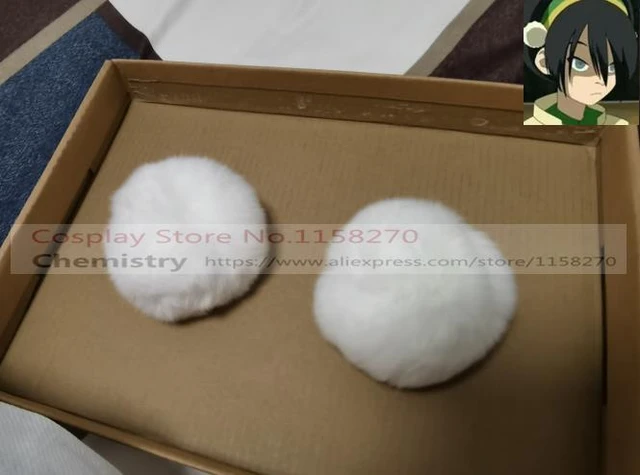Toph Cosplay Wig