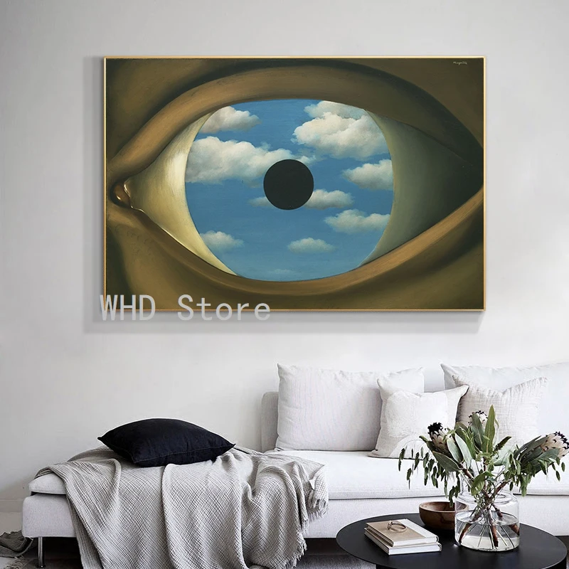 Rene Magritte The False Mirror