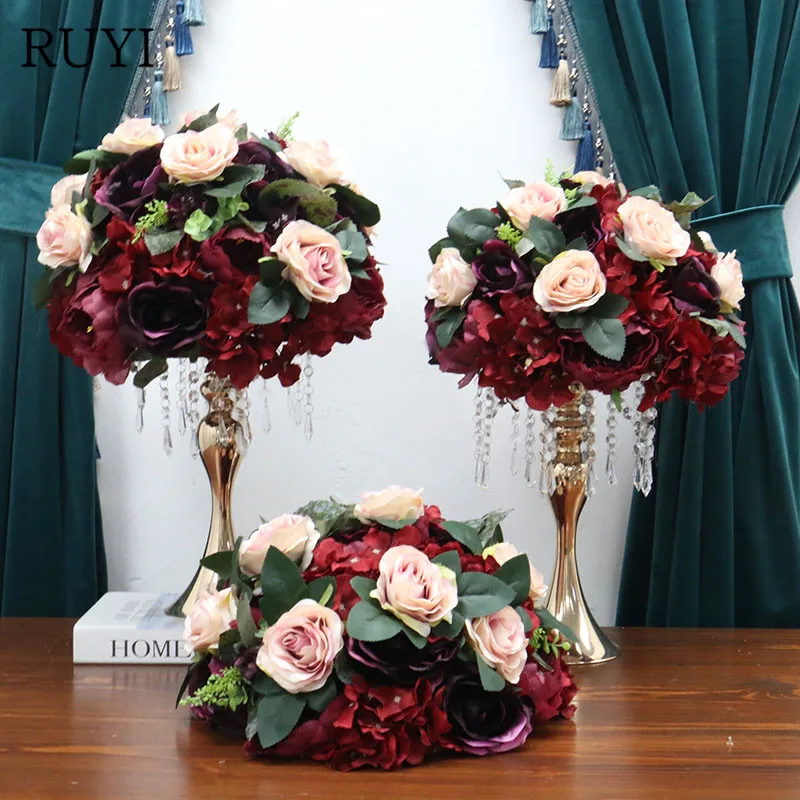 Red rose centerpieces for wedding tables 60 photos - Astyledwedding.com