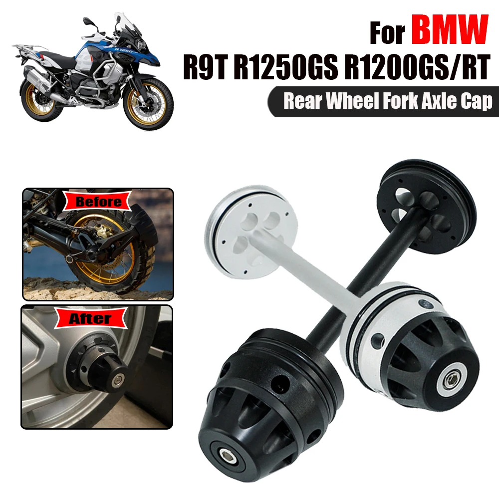 HYFCLD Rear Wheel Fork Axle Slider Cap Crash Protector Spindle Hub ...