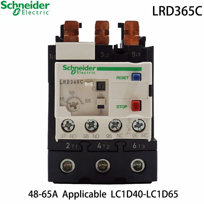 Schneider Electric LRD365C contactor LR D365C 48 65A LC1D40 65A TeSys ...
