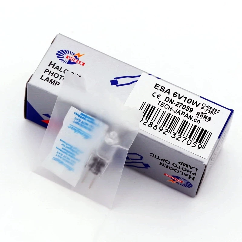 6V-10W-ESA-FHD-64225-7387-6V10W-G4-photo-optic-halogen-light-bulb-Nikon ...