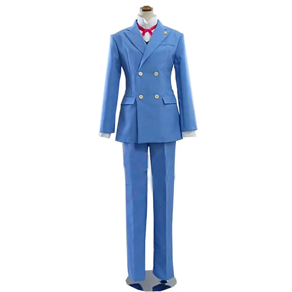 Anime Ace Attorney Kristoph Gavin Uniform Cosplay Costume - AllCosplay.com
