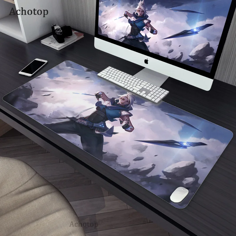 Alta qualidade valorant phoenix viper jett sova grande mouse pad ...