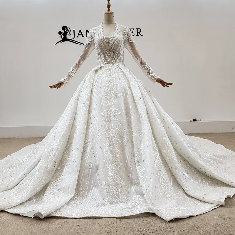 Diamond Encrusted Wedding Dress