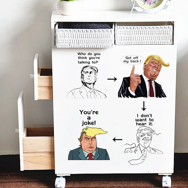 Removable Donald Trump President Campaign Closestool Dustbin Trash Can ...