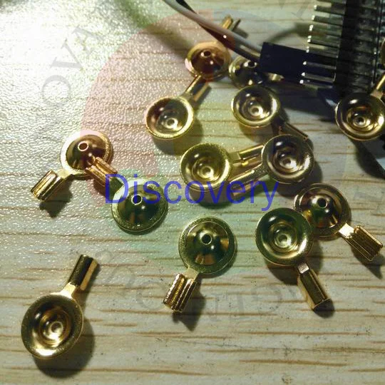 Gold Plated Disk Advanced Eeg Brain Electrode, Suitable For Openbci ...
