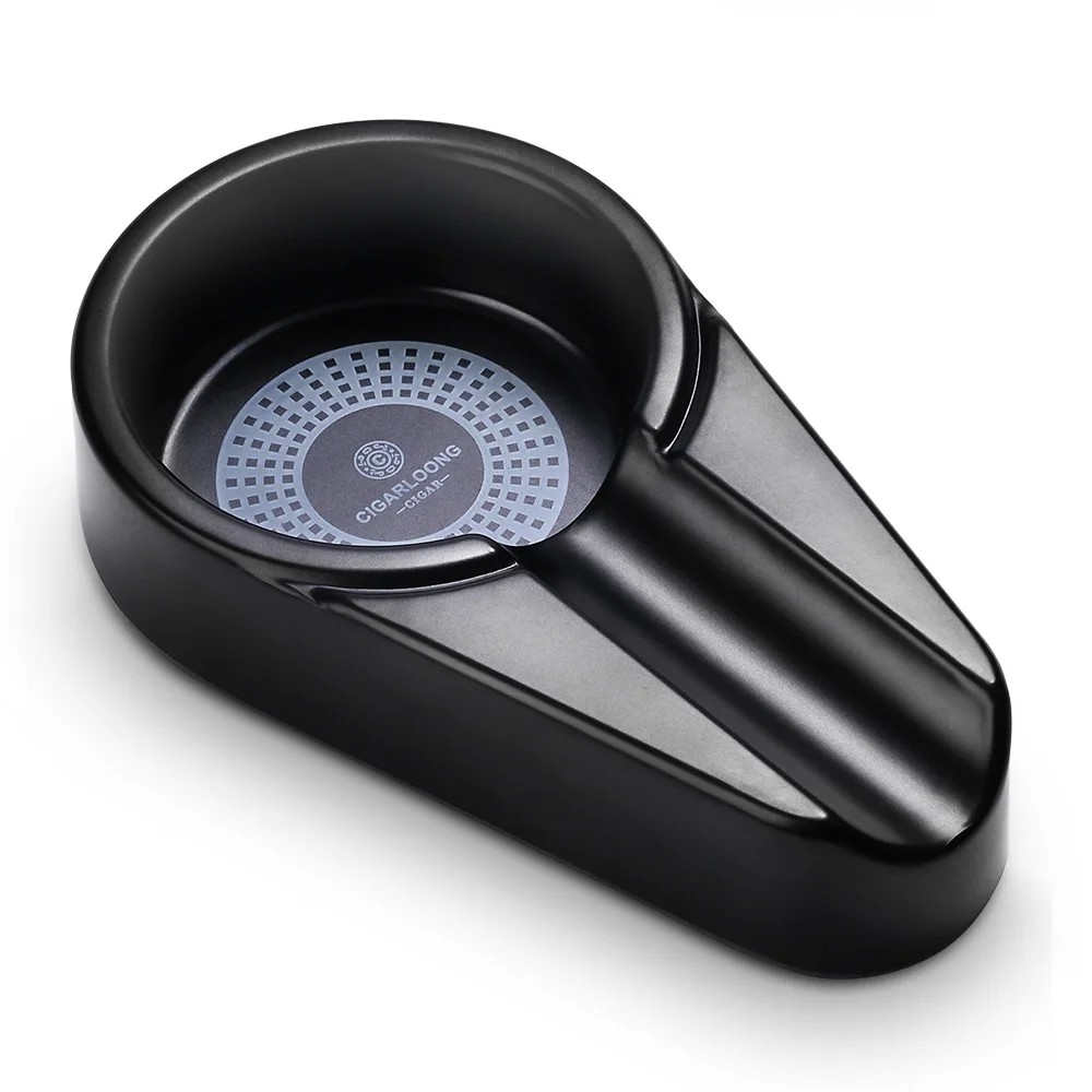 Exquisite-Plastic-Cigar-Ashtray-Large-Diameter-Single-Slot-Cigar ...