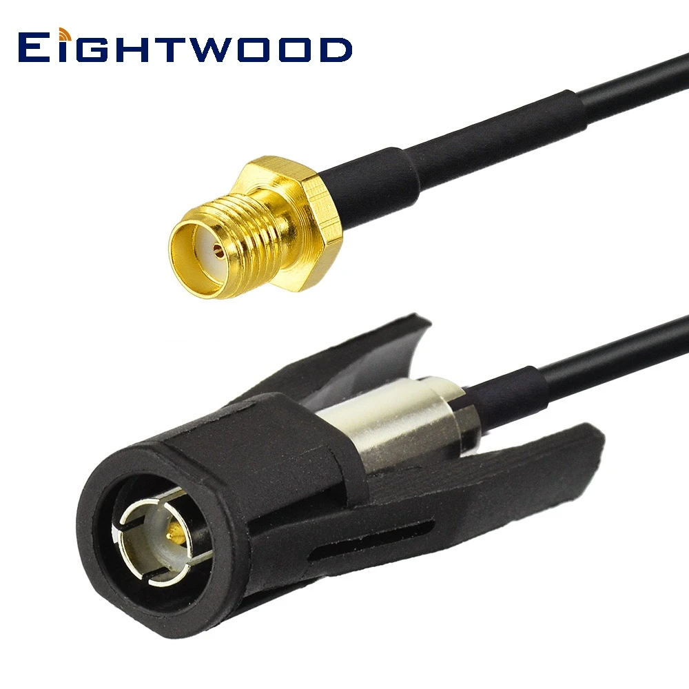 Eightwood GPS Antenna Extension Cable SMA Jack Female to WICLIC Plug ...