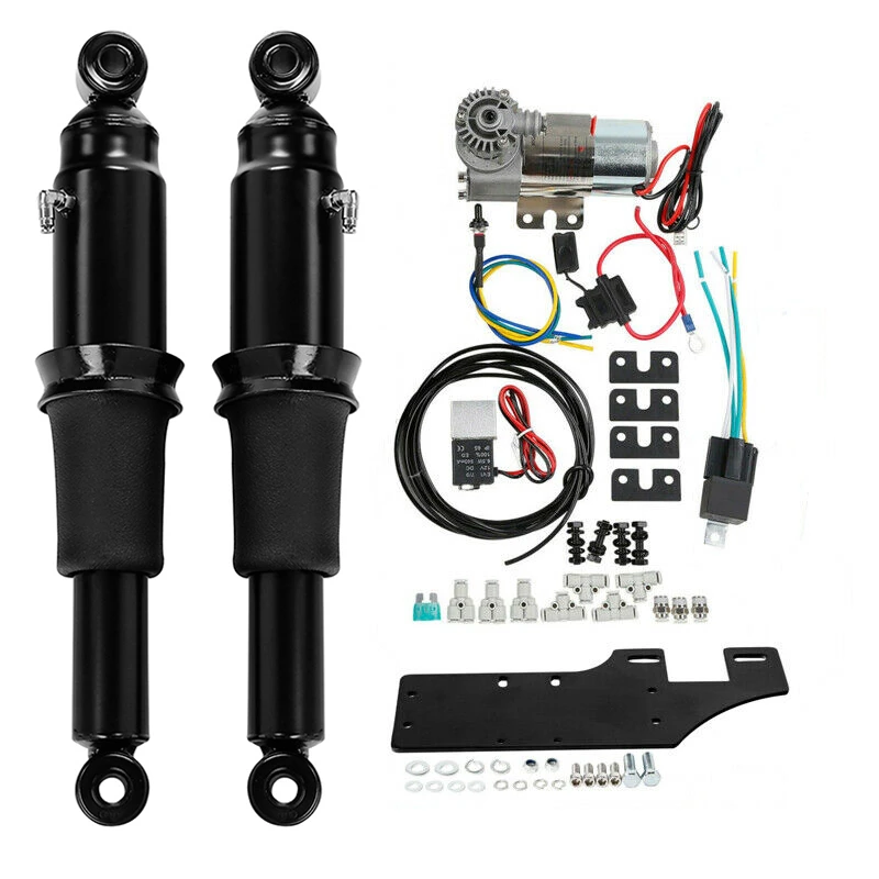 Motorcycle Rear Air Ride Suspension For Harley Touring Electra Street ...