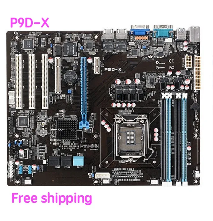 ASUS P9D-X Server/Workstation Motherboard LGA1150 SATA3 Mainboard fully ...