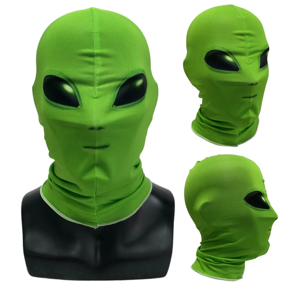 Halloween Horror Alien Scary Helmet Masquerade Cosplay Full Face Mask ...