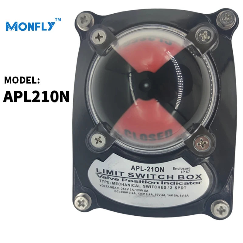 Apl-210n-Valve-Limit-Switch-Box-Mechanical-Micro-Motion-Limits-with ...