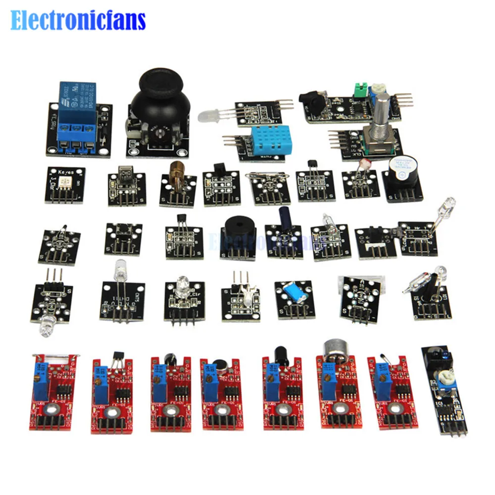 Generic 37 In 1 Sensor Starter Kit 45 In 1 Sensors Modules Kit For ...