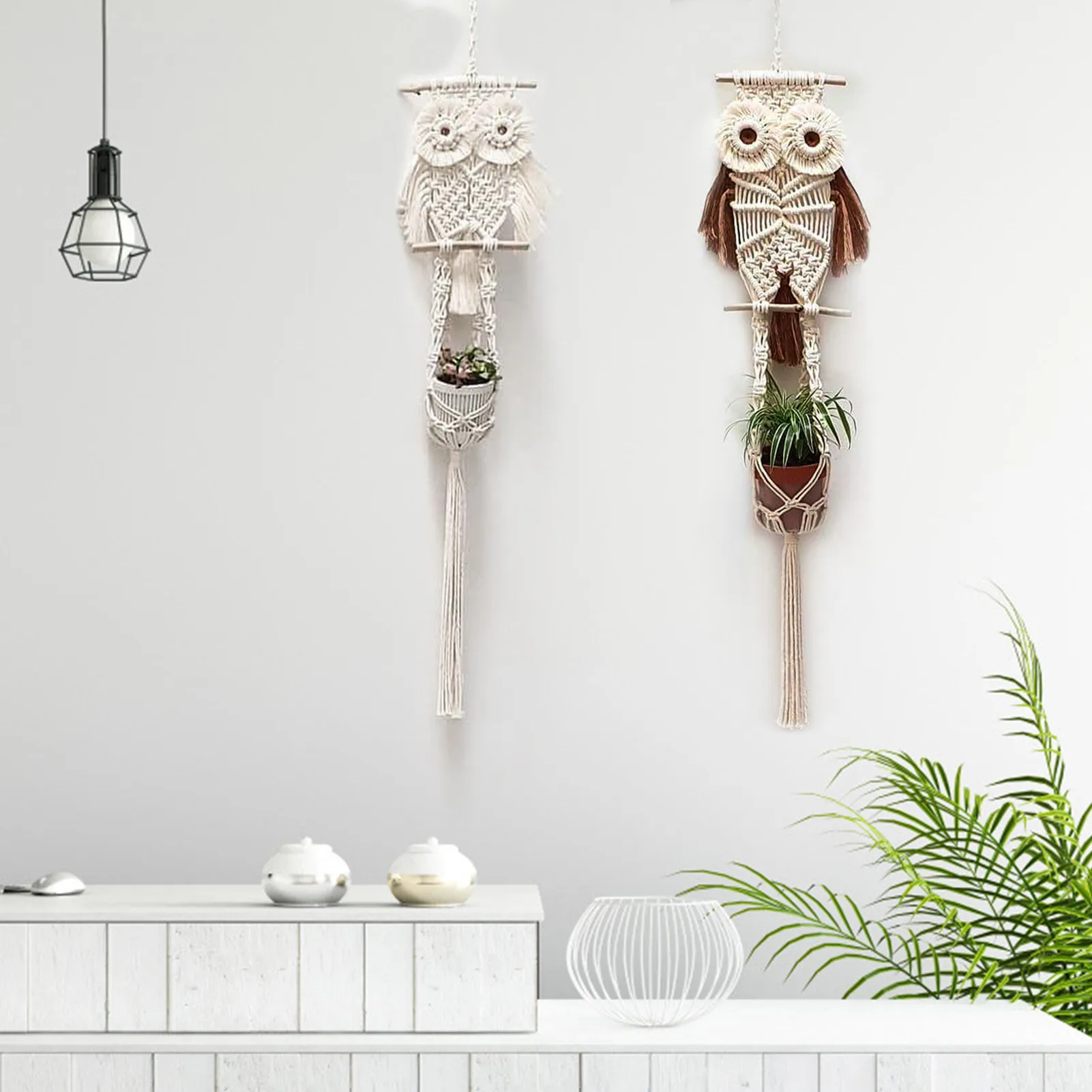 Hibou en Macramé | Boutique-Macrame.com