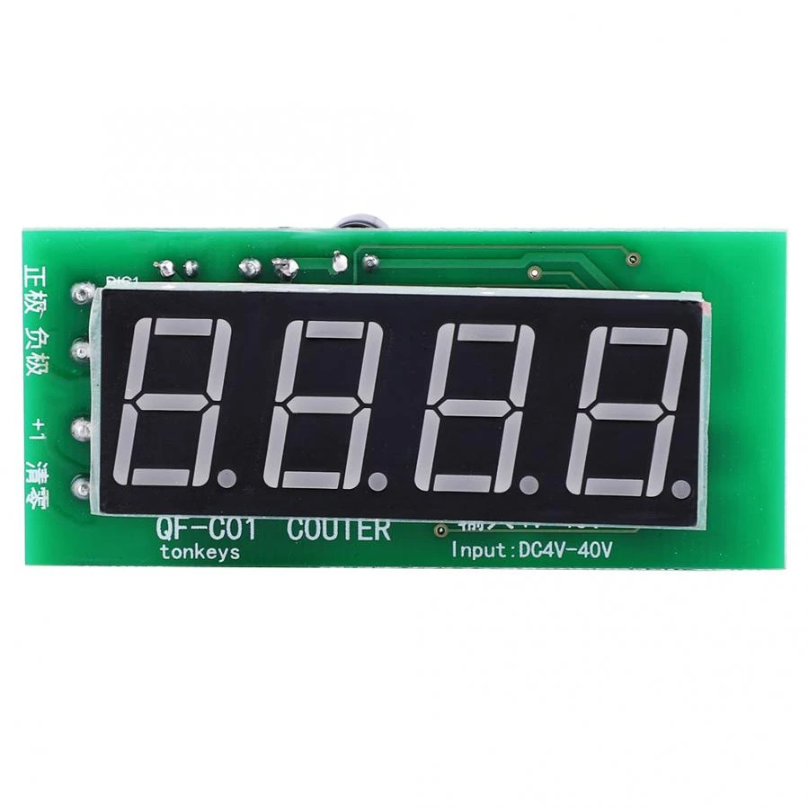 Counter Module High Quality 4-digit Digital Display Counter With Memory ...