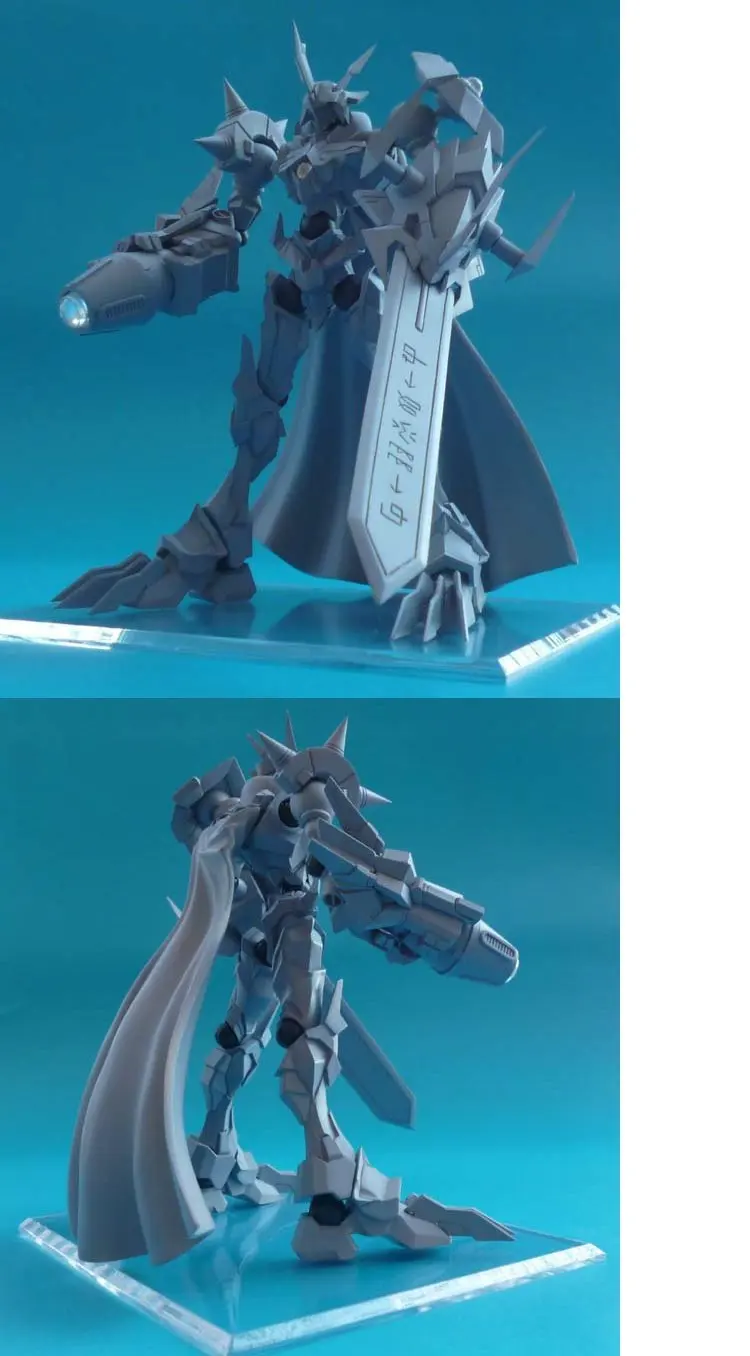 Garage Kit Unpainted Garage Resin Model digital tyrannosaurus movable ...