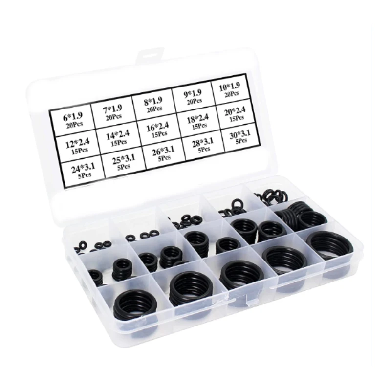 Rubber-O-Ring-Assortment-Kits-CS-1-8mm-225PCS-Sealing-Gasket-Washers ...