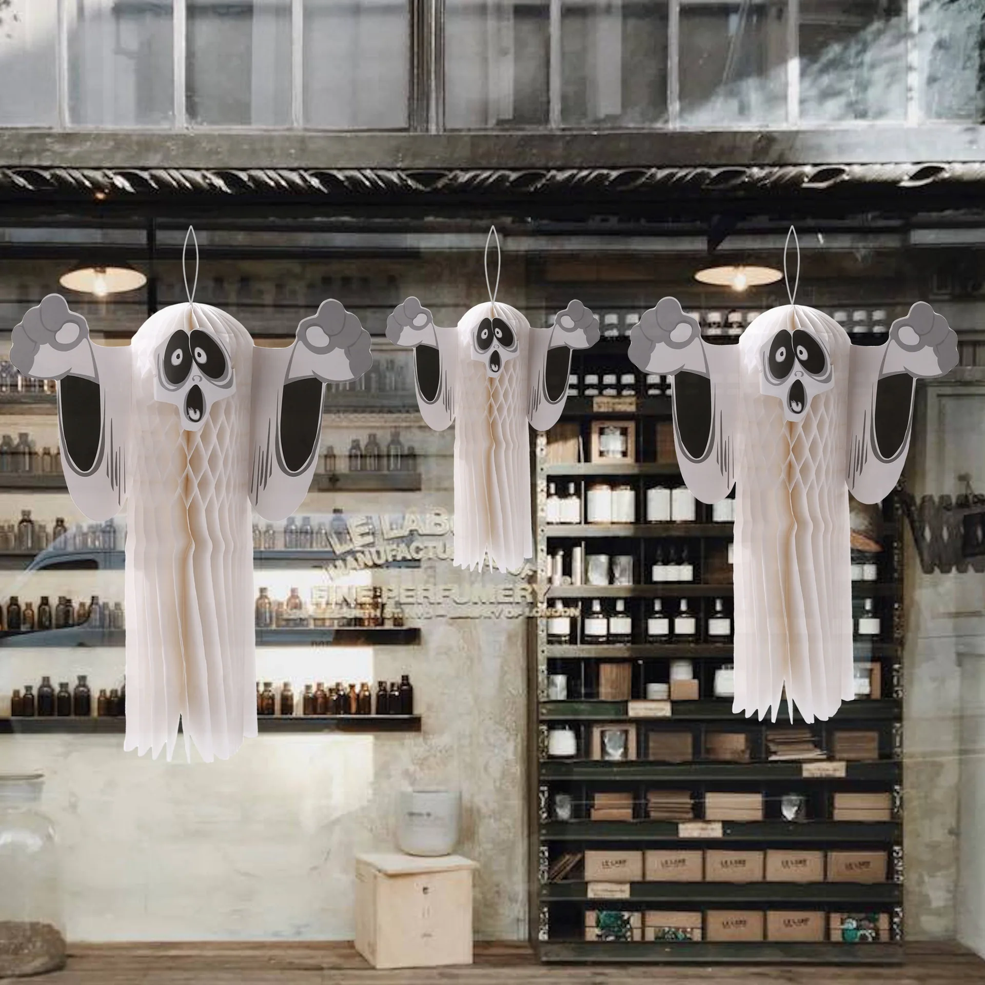 Halloween Decorations Halloween Hanging Ghost Spook Tree Decoration ...