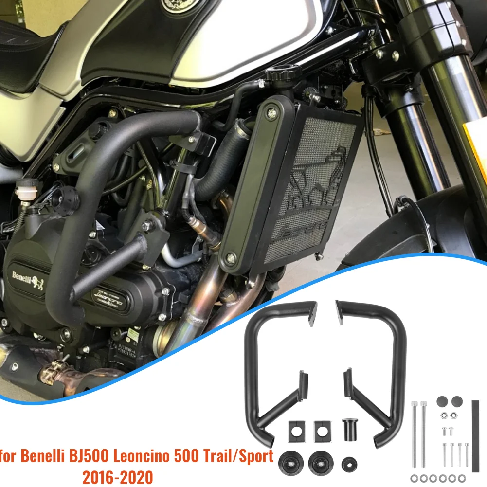 Motorcycle-Engine-Guard-Upper-Protective-Guards-Crash-Bar-Protector-for ...