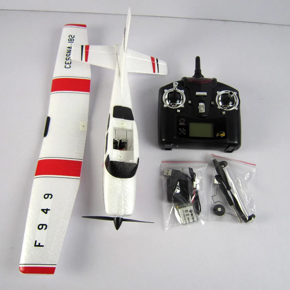 2.4g F949 Rc Airplane Fixed Wing Plane Electric Aircraft Outdoor Radio ...