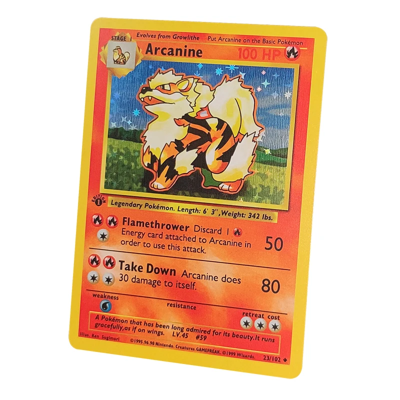 Arcanine Pokemon Card