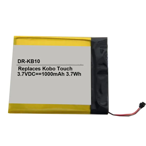 3.7V 1000mAh Li-Polymer Battery For Kobo Touch N905 e-reader battery ...
