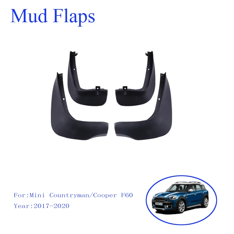 Auto Mud Flaps for MINI Countryman cooper R60 F60 2011-2020 Mudflaps ...